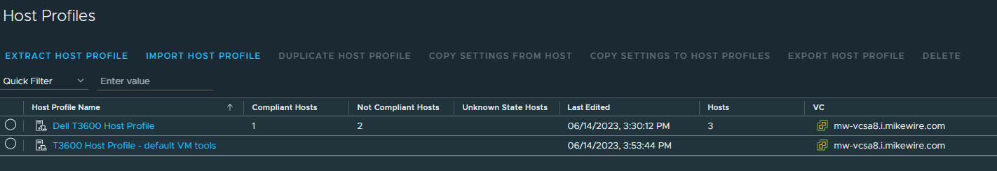 VMware ESXi Host Profiles – mikewire.com