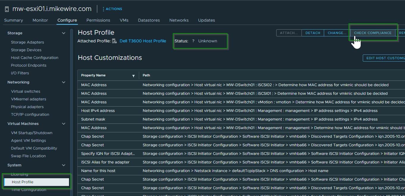 VMware ESXi Host Profiles – mikewire.com